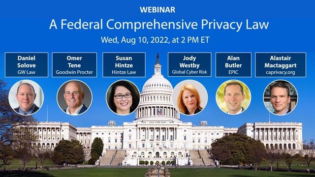 Webinar: A Federal Comprehensive Privacy Law – EPIC – Electronic ...